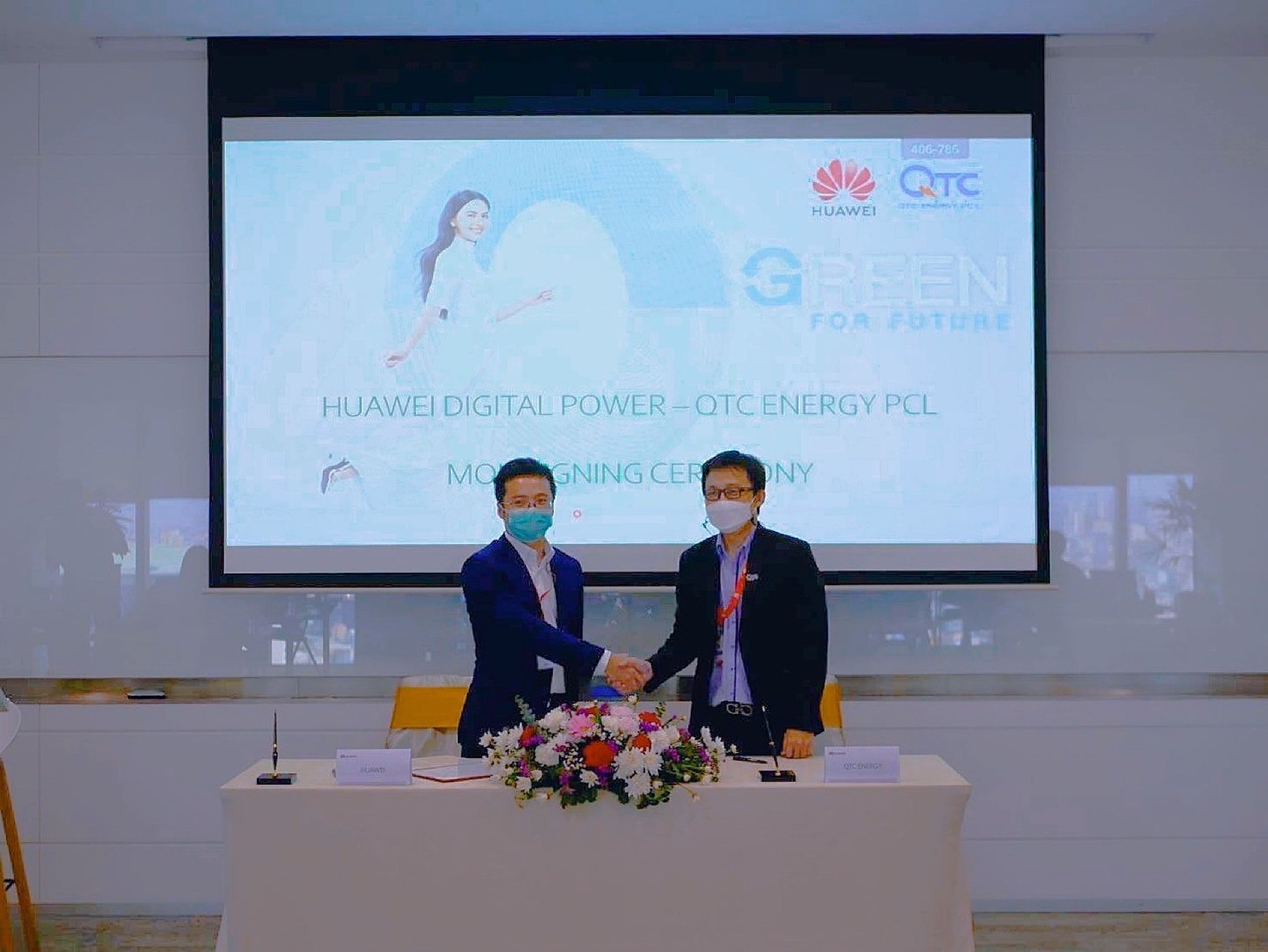 QTC ผนึก HUAWEI เจาะตลาดผลิตภัณฑ์กลุ่มธุรกิจโซลาร์-แบตเตอรี่ – QTC Energy